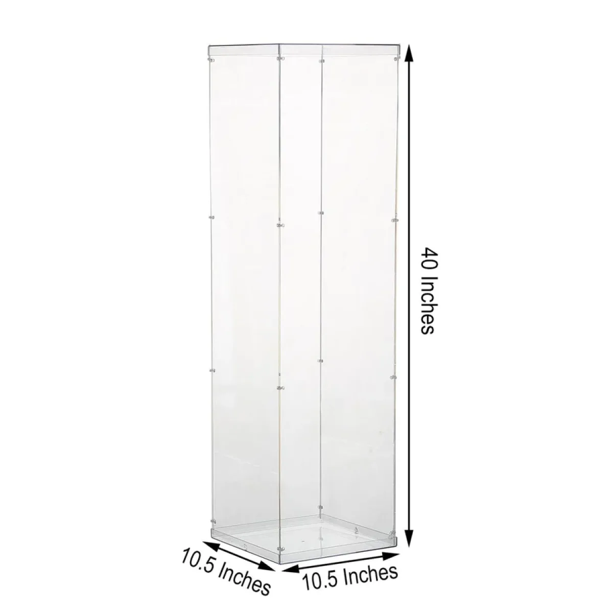 Pedestal - Clear Acrylic - Rent an Event TCI