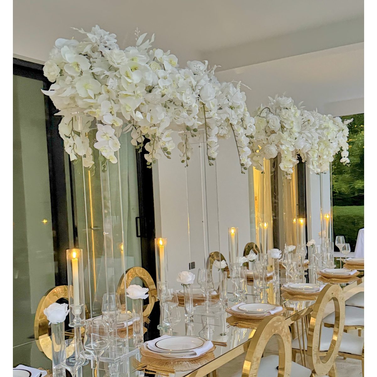 Acrylic Centerpiece - Rent an Event TCI