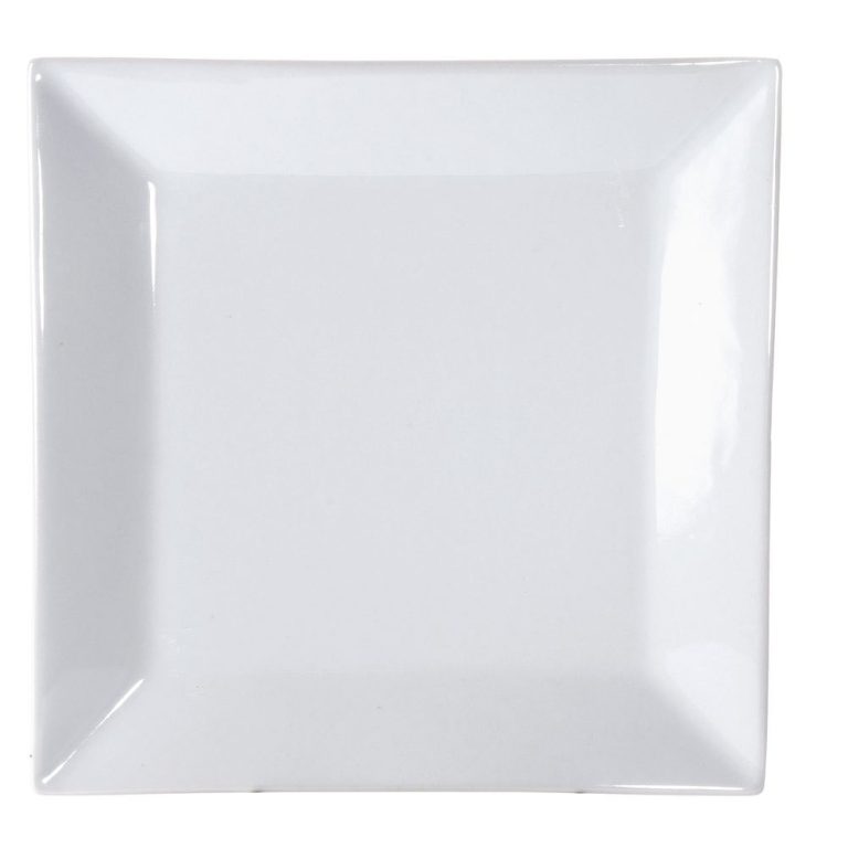 Square plate - Rent an Event TCI