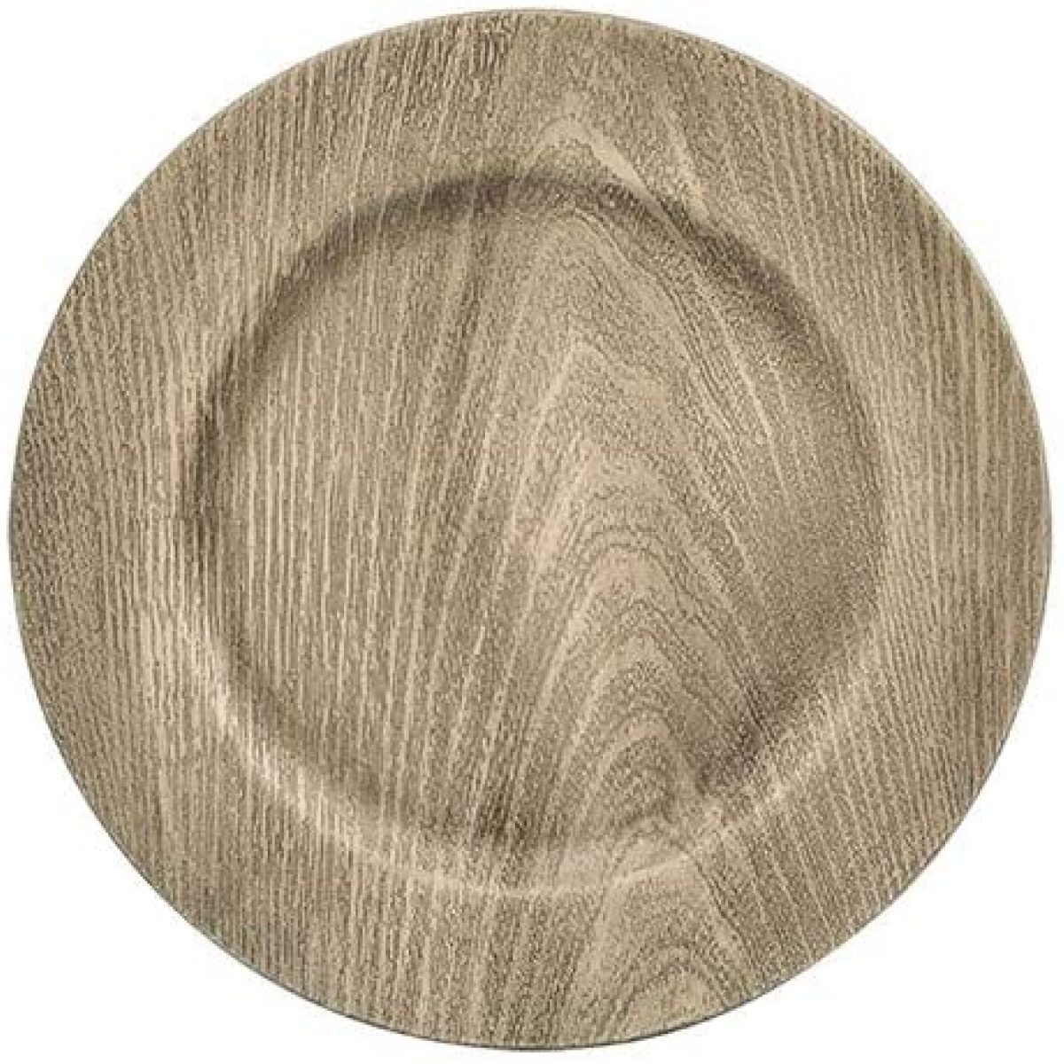 Charger - Faux Wood - Rent an Event TCI